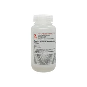 S1098 Stainless Steel Etchant, GE Class C Schantz Reagent, 250 mL ...