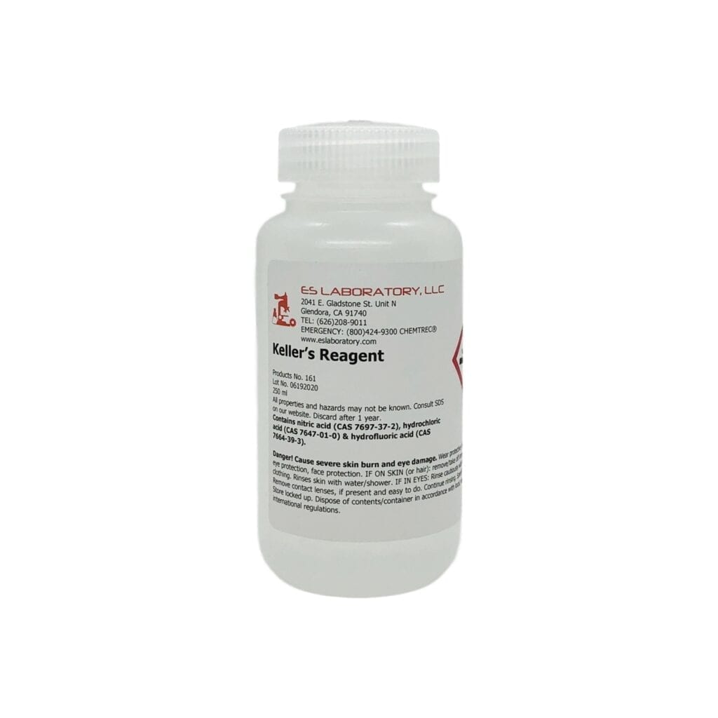 Keller’s Reagent, 250 mL | Etchant Store