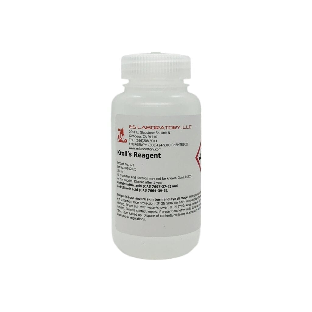 TITANIUM ETCHANTS | Etchant Store