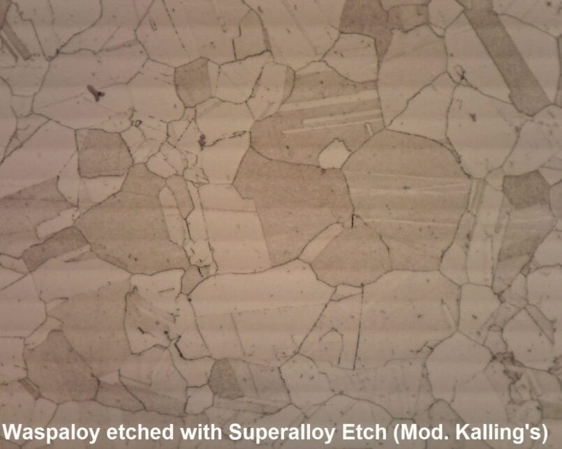 Superalloy Etch (Mod. Kalling's), 250 mL | Etchant Store